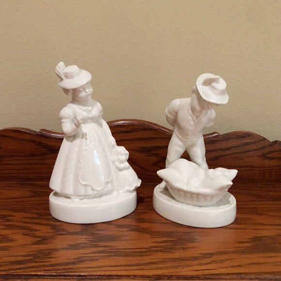 Accents | Vintage White Porcelain Figurines | Poshmark